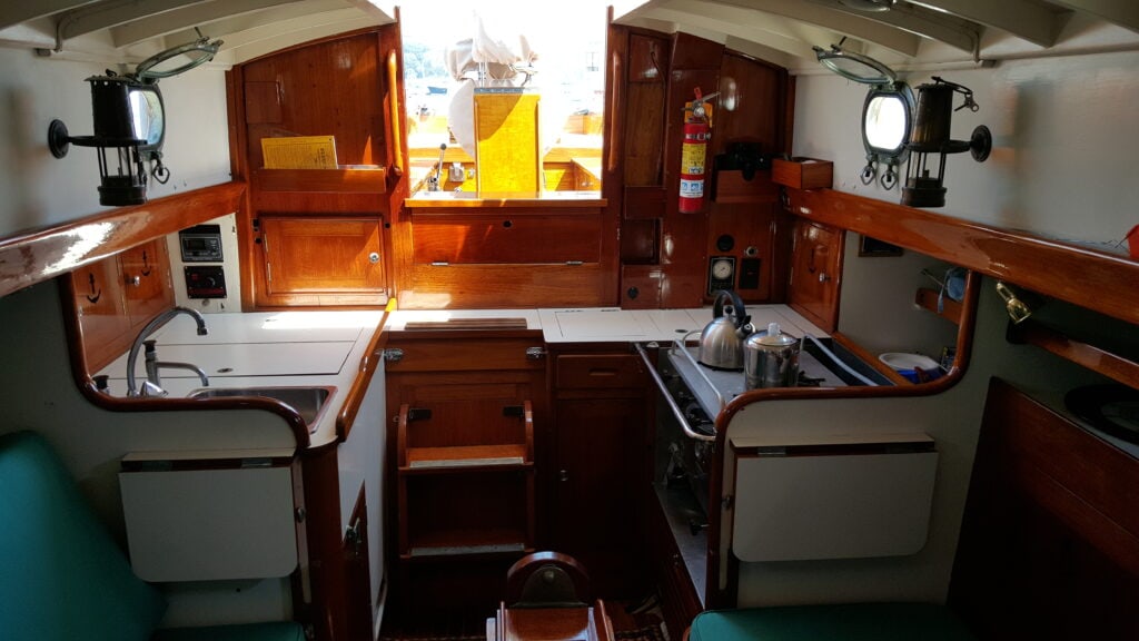 midships looking aft | Rockport Marine